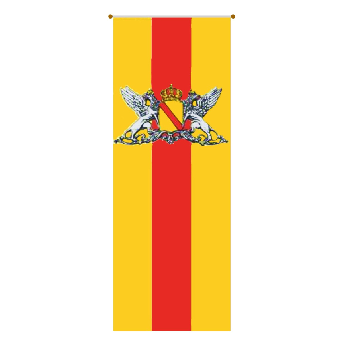 Baden Fanartikel - Bannerfahne "Großherzogtum Baden" (nur Wappen)